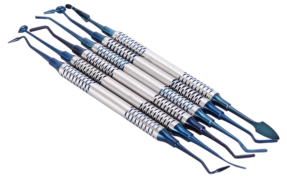 Titanium Coated Dental Composite Instruments